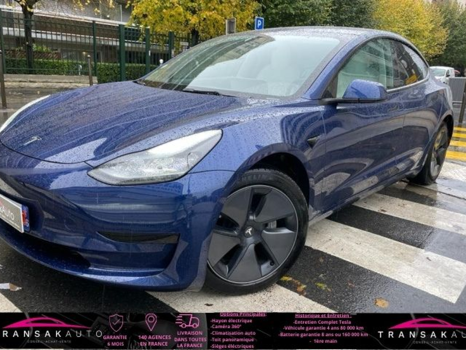 TESLA MODEL 3 Autonomie Standard Plus RWD - TransakAuto